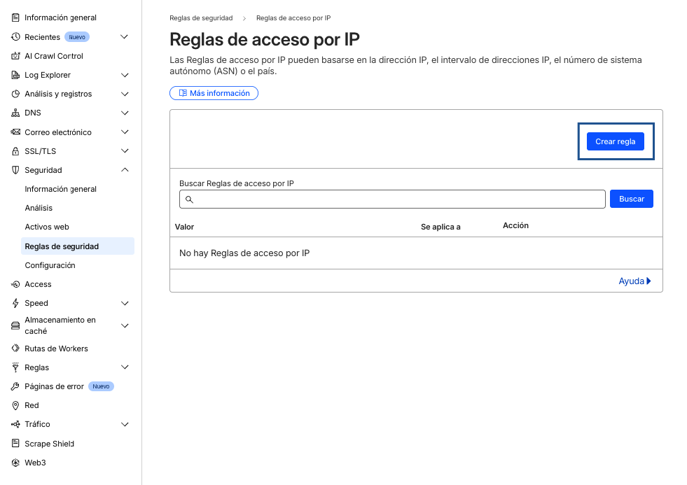 Solución de problemas cuando Cloudflare bloquea Sendcloud – Sendcloud Help Center