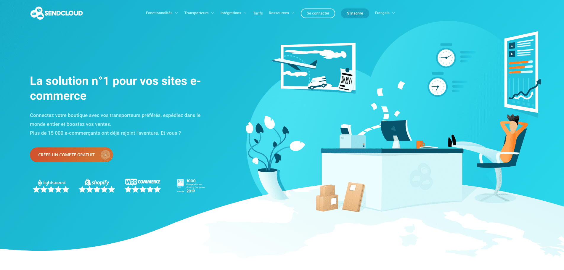 Notre nouveau logo Sendcloud est là : Sendcloud fait peau neuve