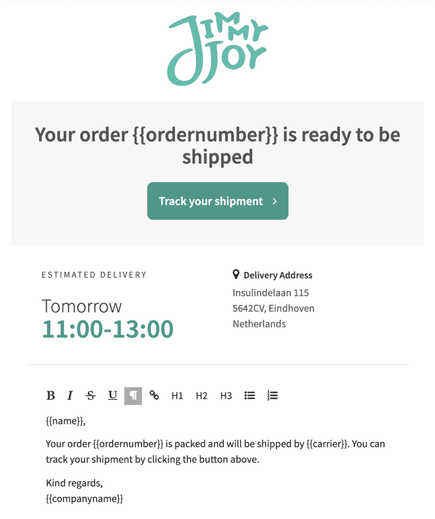 Tracking new | Sendcloud