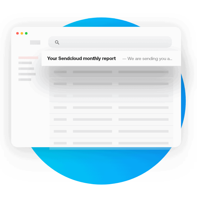 Keep track of shipping and return data with Analytics | Sendcloud