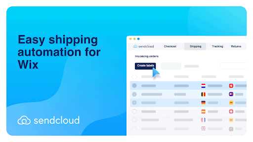 Shipping automation for Wix merchants | Sendcloud