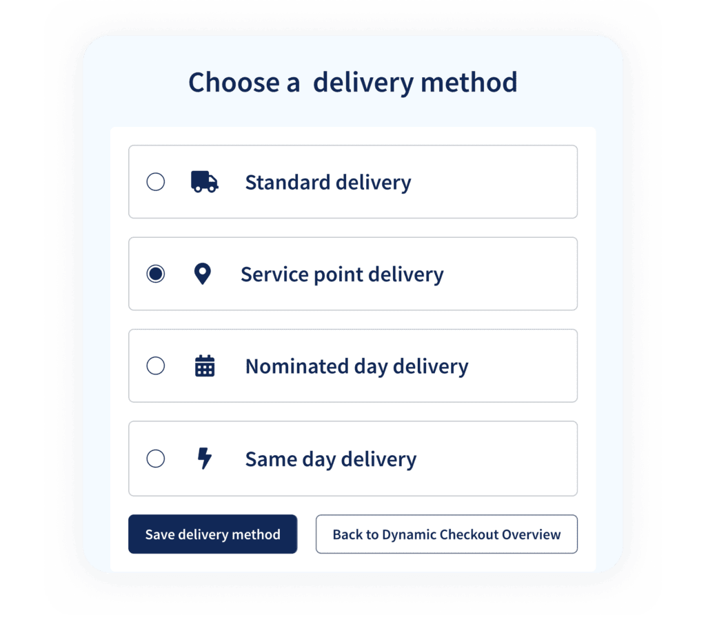 Optimize your check-out now | Activate top carriers like DHL | DPD | UPS