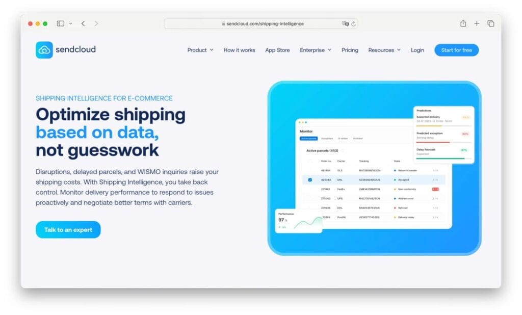 15 Best Shipment Tracking Software Tools Compared for 2024 | Sendcloud