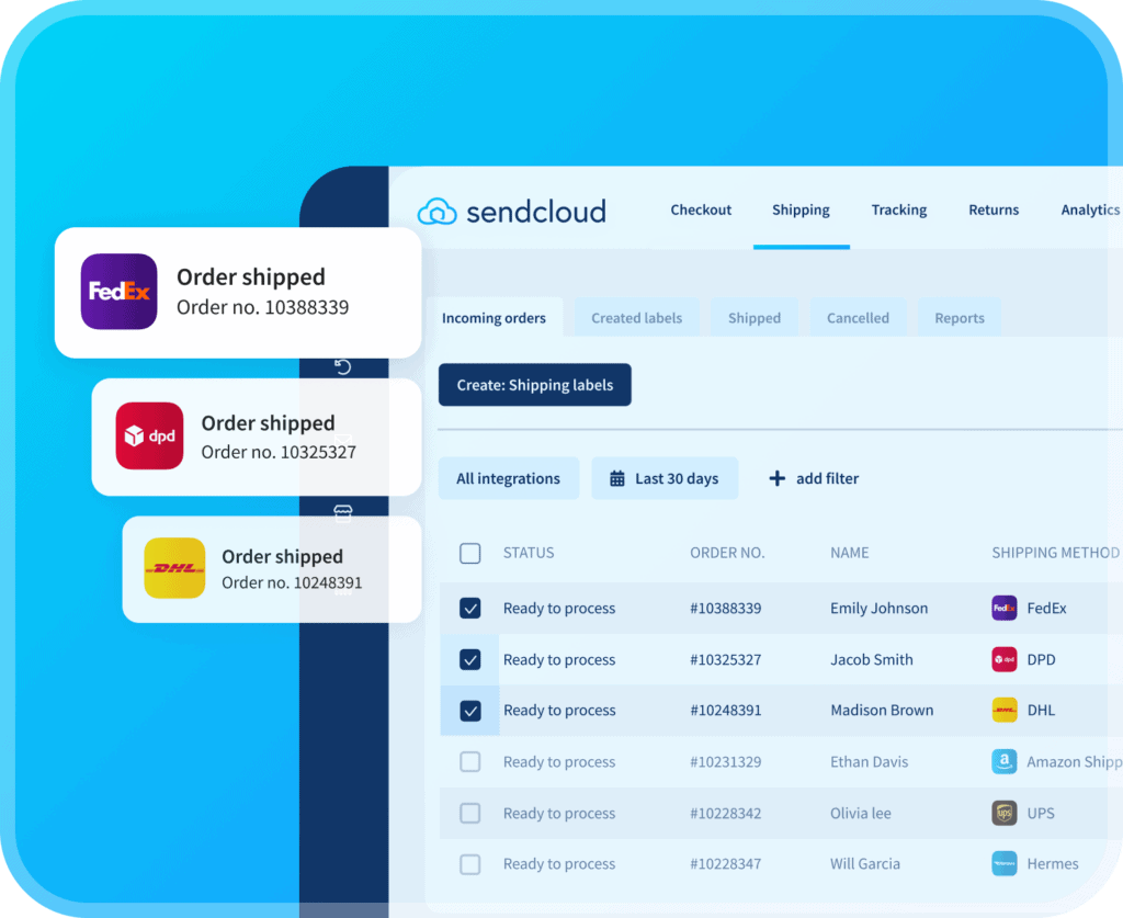 Save time and money by automating your shipping | Sendcloud