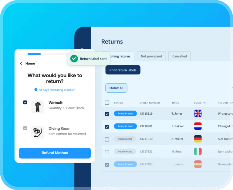 Returns Management Software for E-commerce | Sendcloud